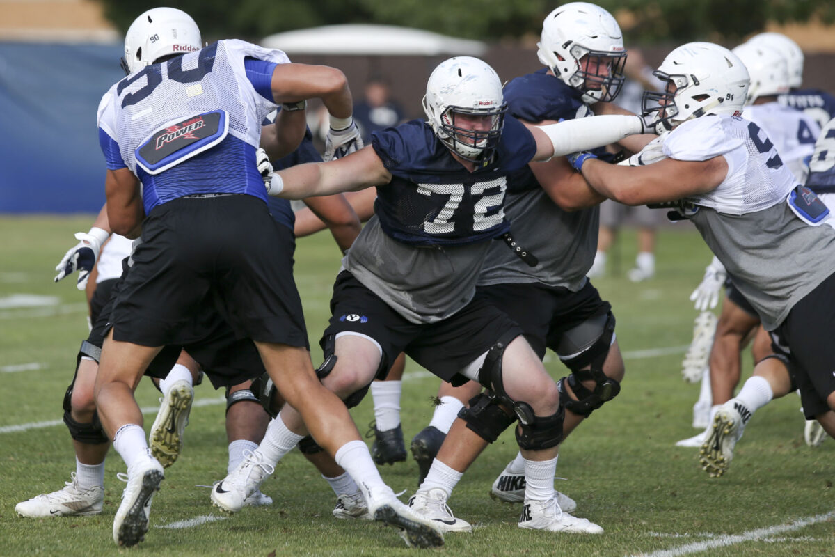 Facing off: BYU football’s Pulsipher brothers always ready to be ...